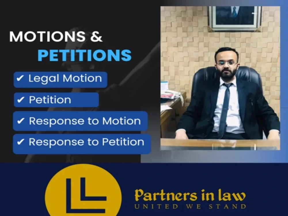 Legal motions, petitions and their response | Upwork