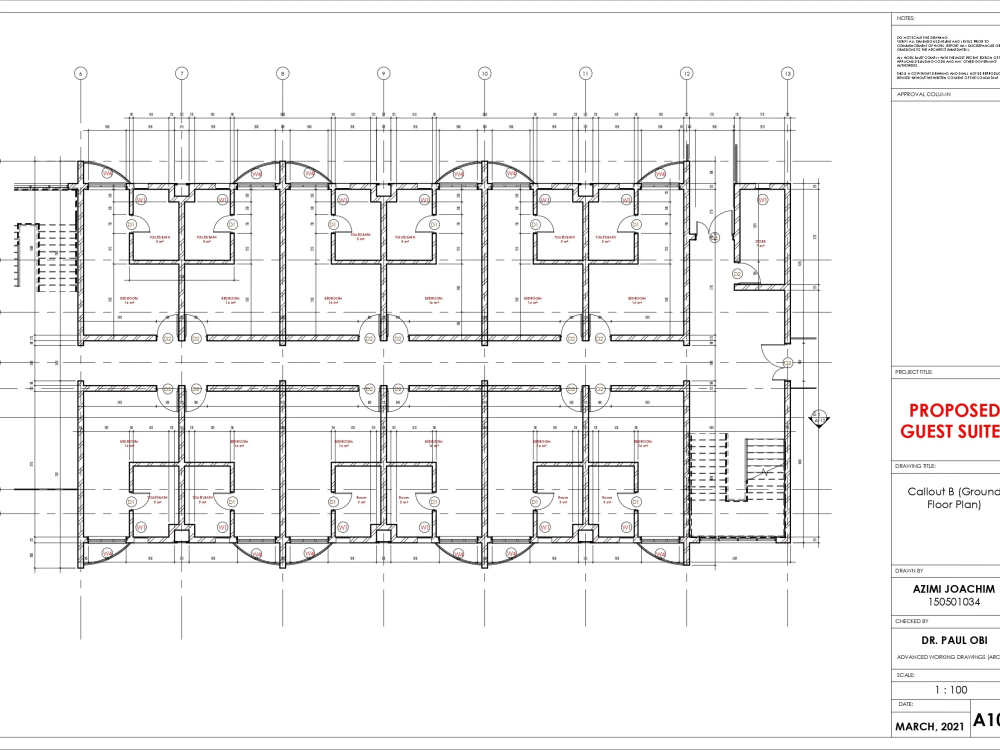 Detailed 2D Construction Drawings for Building Permits | Upwork