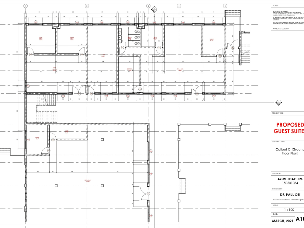 Detailed 2D Construction Drawings for Building Permits | Upwork