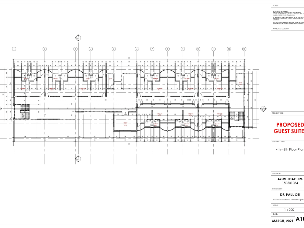 Detailed 2D Construction Drawings for Building Permits | Upwork