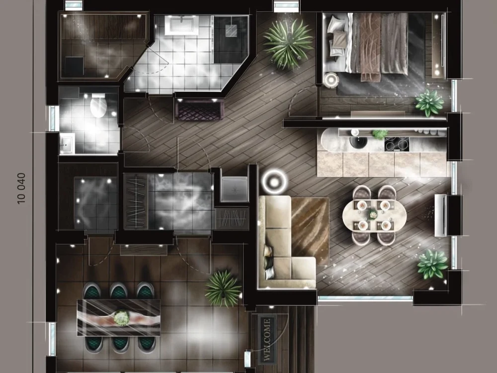 A cool 2D visualization of what you want | Upwork