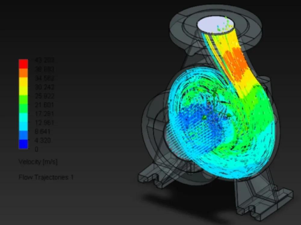 FEA analysis, Animation, , Pump curve | Upwork