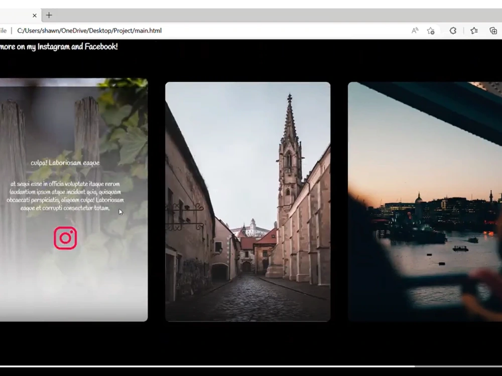 Single page fully responsive. | Upwork