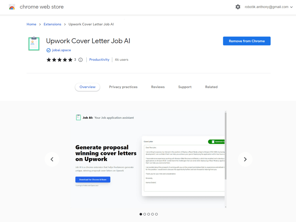 Chrome extension that gives you and your users super powers in the browser! | Upwork