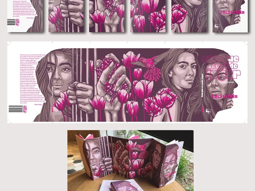 An award-winning book cover design and illustration | Upwork