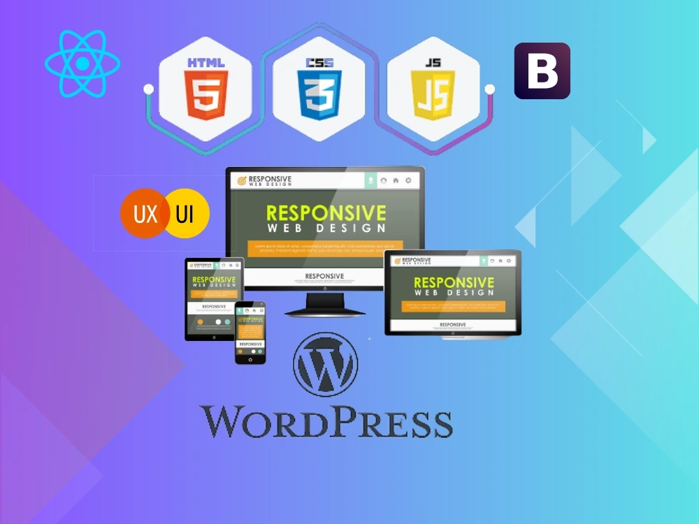 Figma/PSD &Adobe Xd design's to responsive Html CSS website | Upwork
