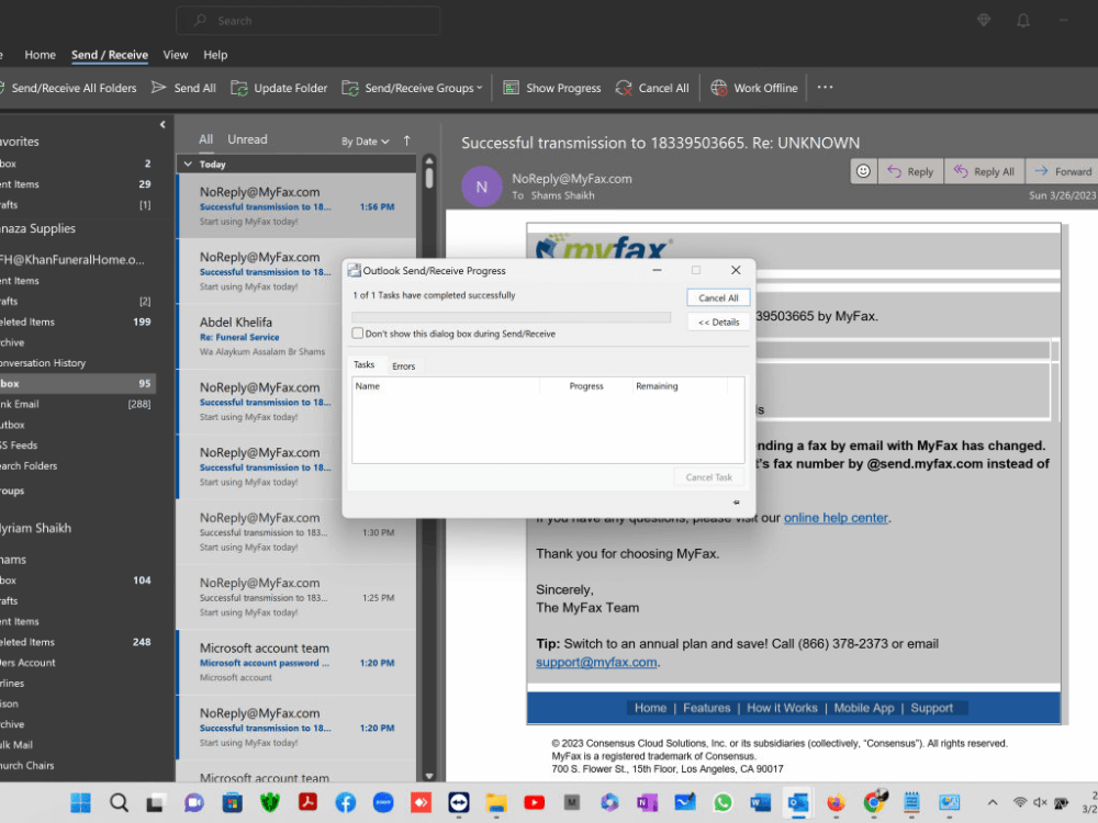 All your Microsoft outlook issues fixed remotely | Upwork