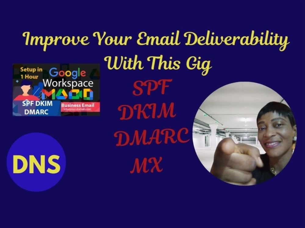 Your spf dkim, dmarc for google workspace fixed and avoid spam | Upwork
