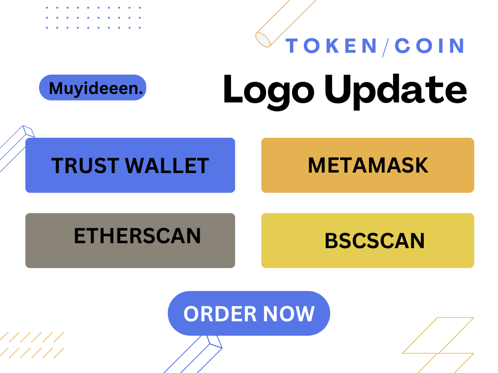 Your token logo and info update on trust wallet,metamask, etherscan,bscscan | Upwork