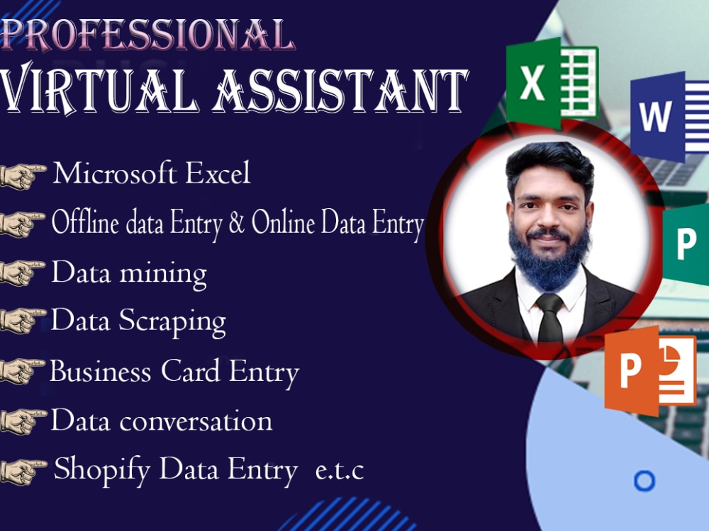 Excel Data Entry Contact List Data Collection Copy Paste Web