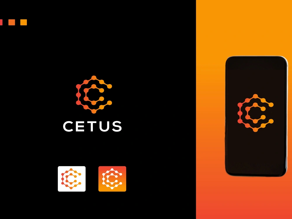A crypto, bitcoin, cyber security, blockchain, technology app logo | Upwork