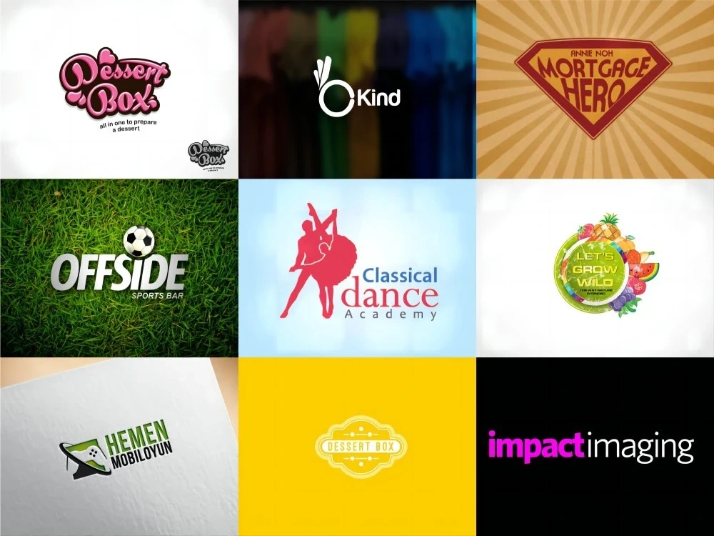 To design a modern and eye-catching logo | Upwork