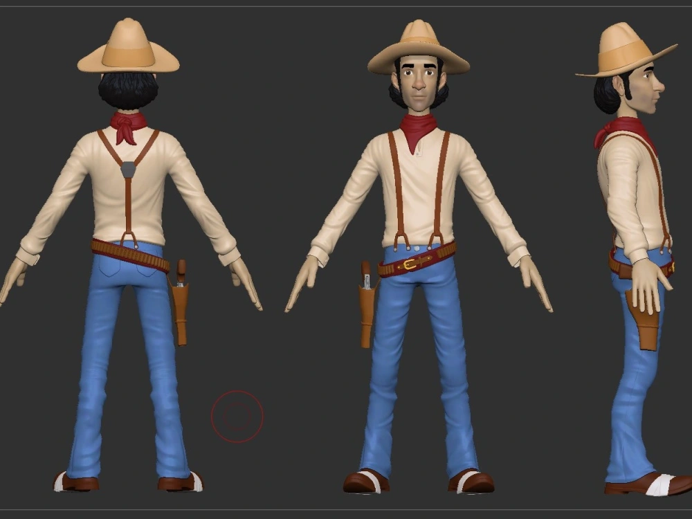 Perfect cartoon and stylized 3D characters in include texture and ...