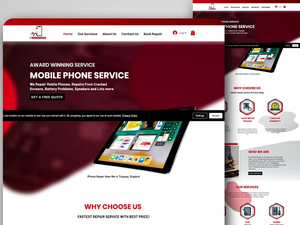 Responsive website UI/UX, mobile app, web app landing page design in Figma. | Upwork