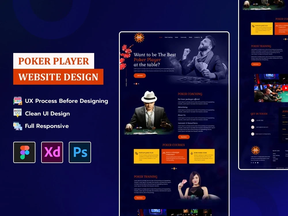 A creative and unique website UI/UX design in Figma | Upwork