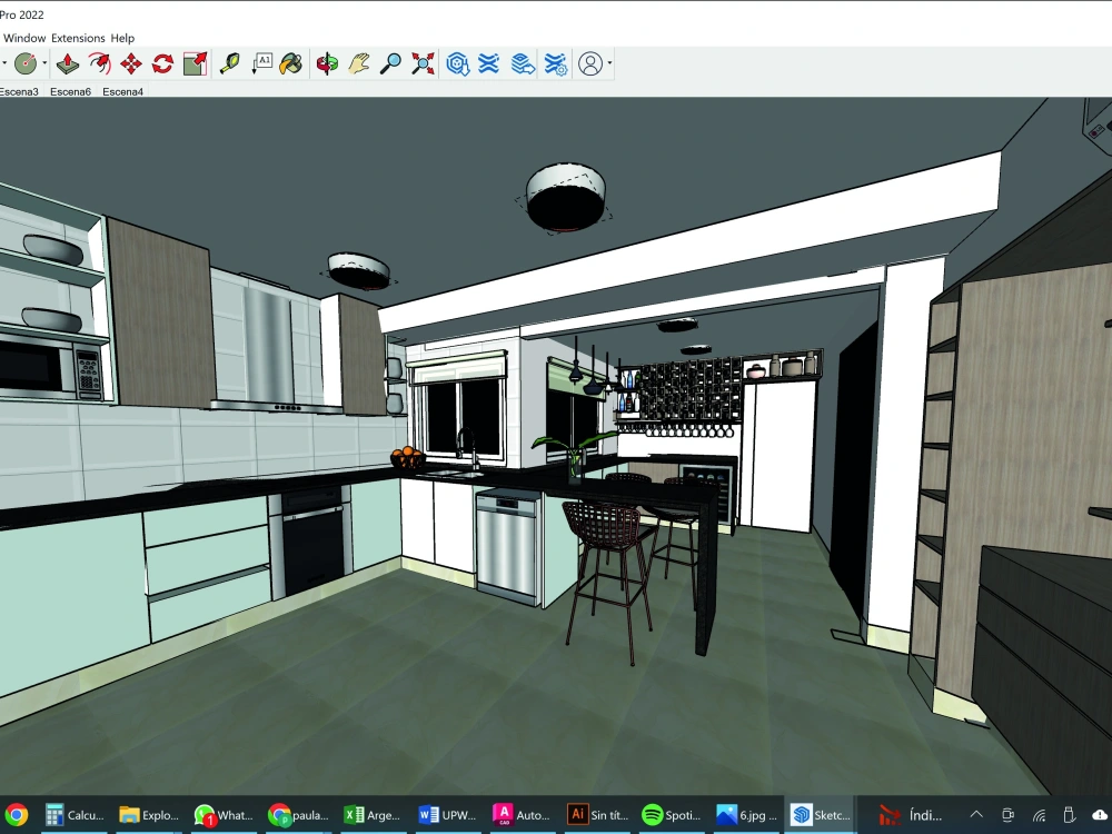 A great and advanced 3D sketchup model editable | Upwork