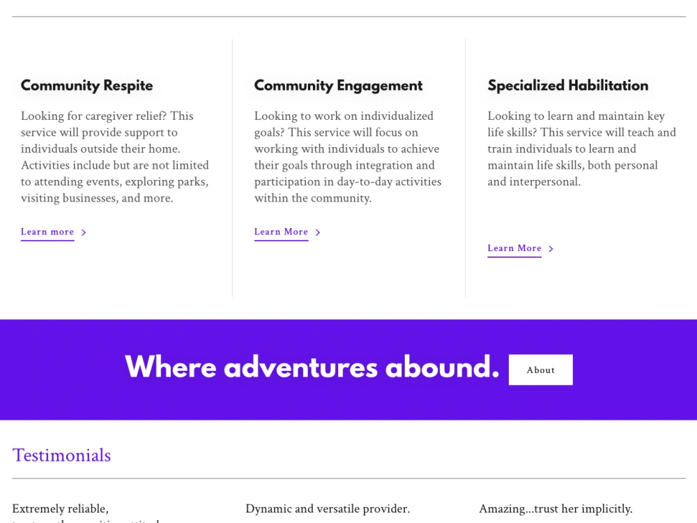 A beautifully designed and responsive website | Upwork