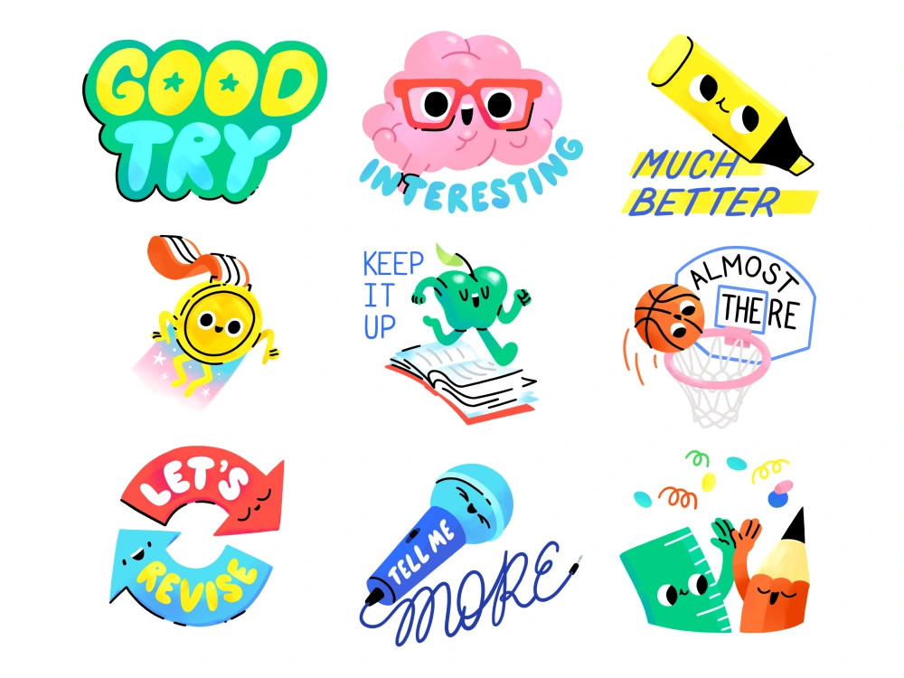 An attractive and unique sticker design | Upwork