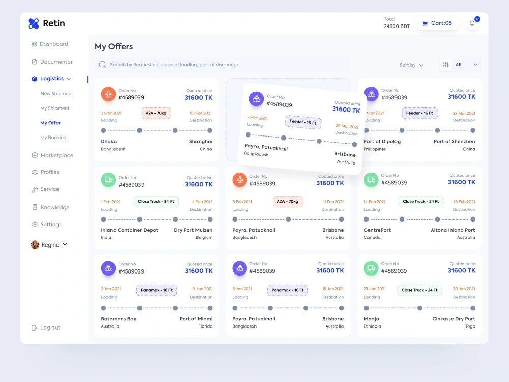 User-friendly web app with a dashboard (If needed). | Upwork