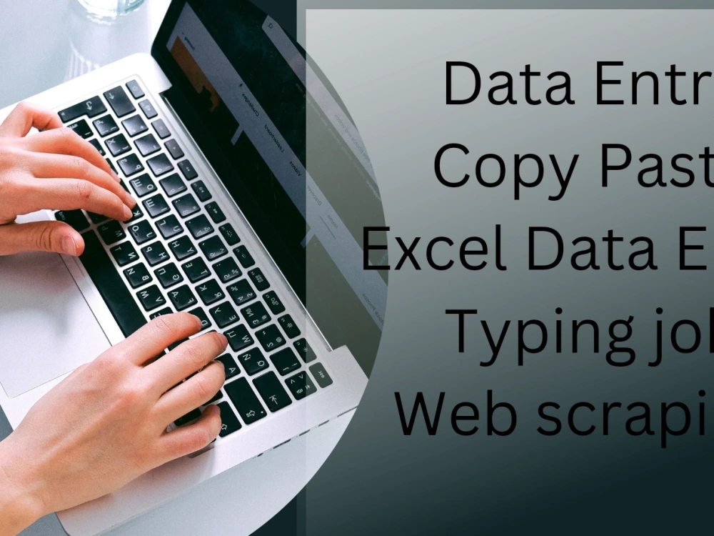 A Fast Data Entry Copy Paste data research pdf file. | Upwork