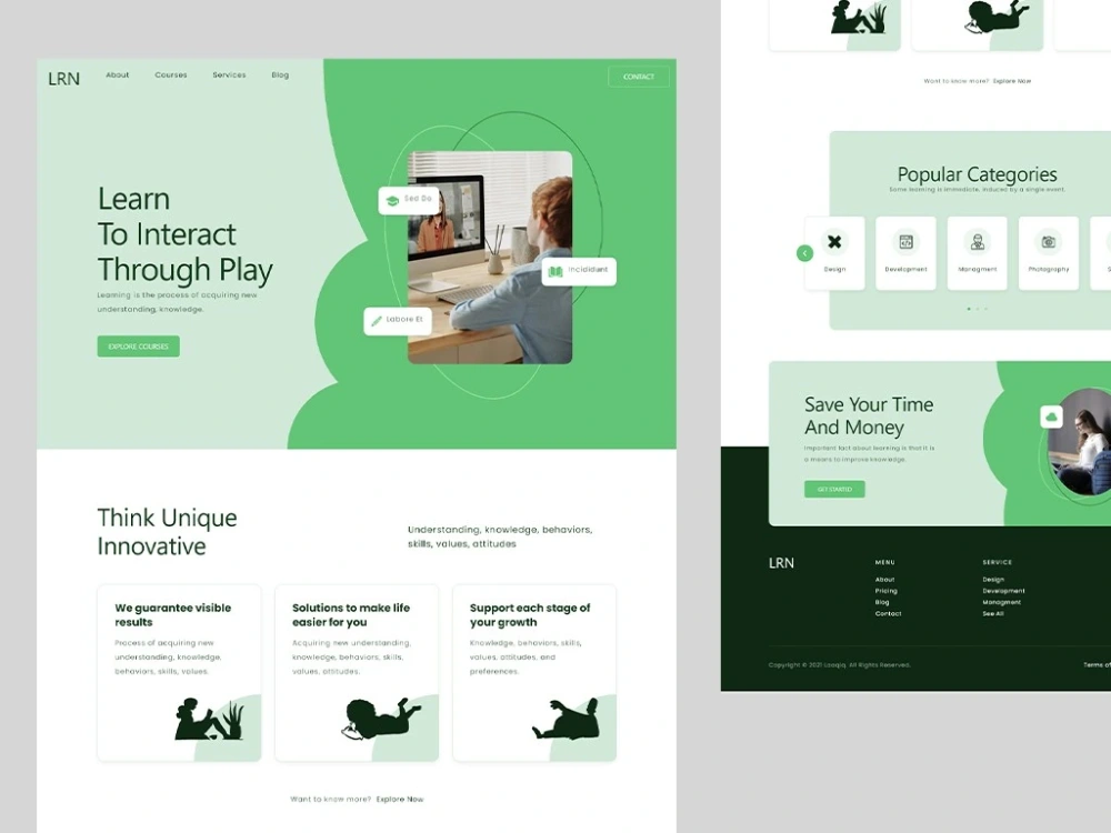 A modern and creative UI/UX for web and mobile | Upwork