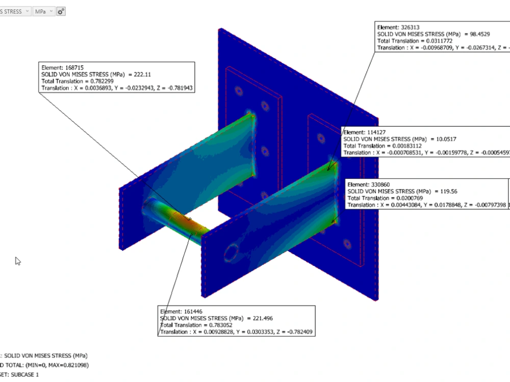 A comprehensive finite element analysis report for your design. | Upwork