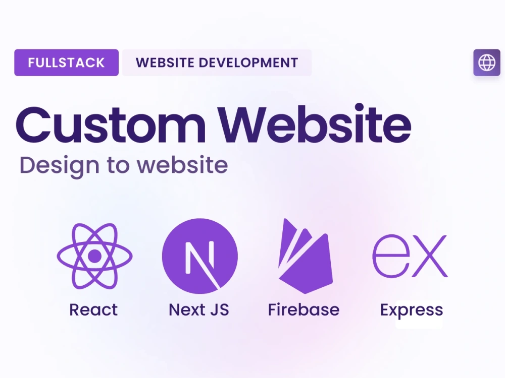 A high performance custom website using react | Upwork