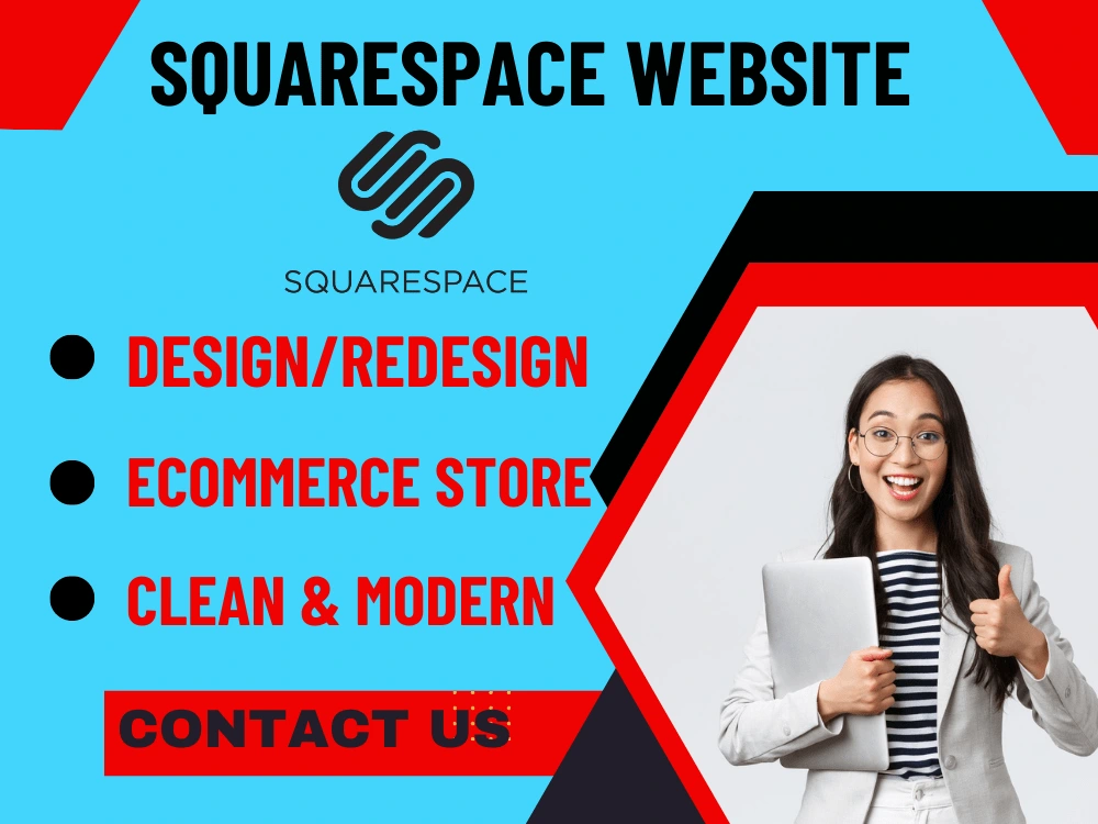 Professional Squarespace website design or Squarespace redesign | Upwork