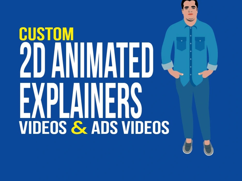 A custom 2d animated explainer videos or ads videos | Upwork