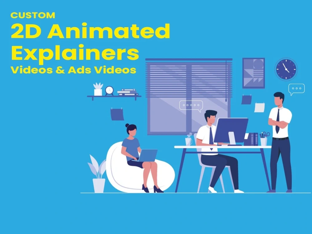 A custom 2d animated explainer videos or ads videos | Upwork