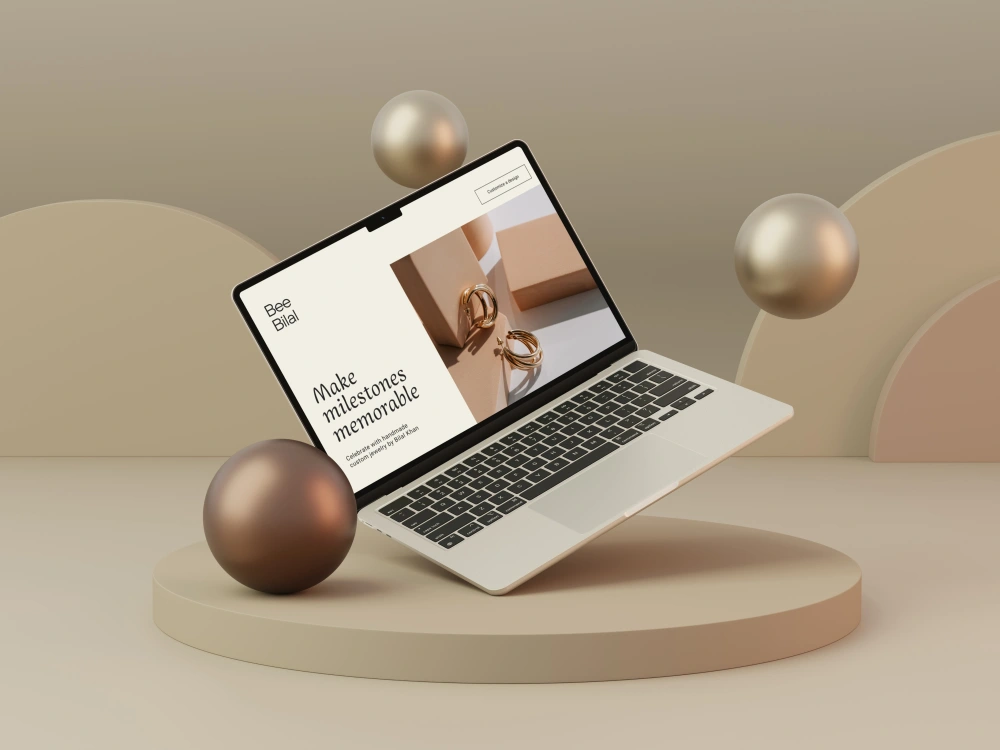 An elegant landing page design | Upwork