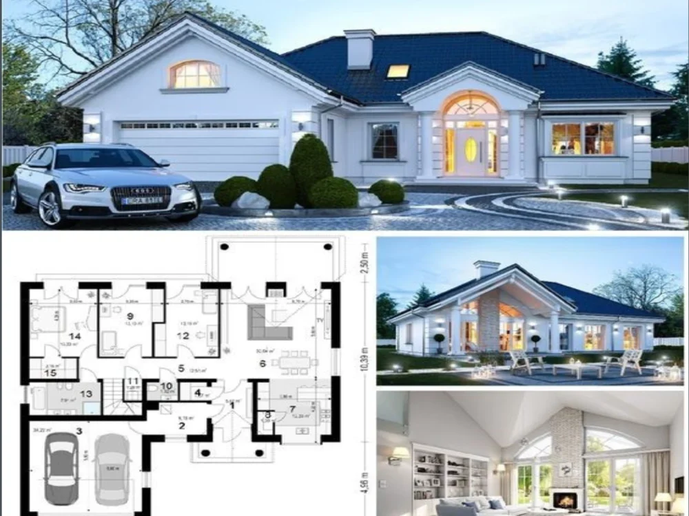 Modern and unique house design, interior, exterior house design 2d,3ds ...