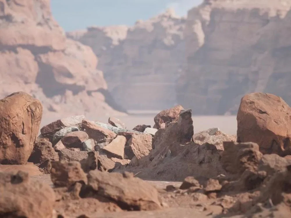 3d animated realistic landscape environment design for your game or ...