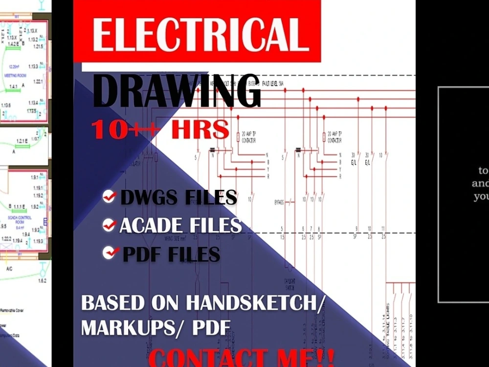 A Electrical layout design and plan | Upwork