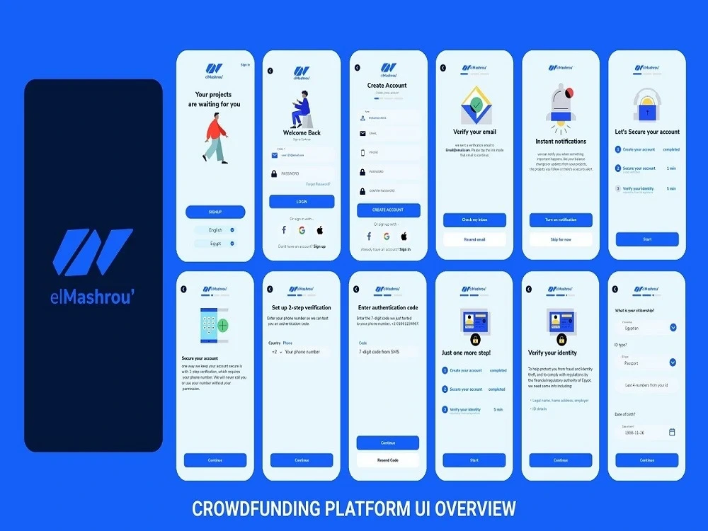 An innovative ui design for your innovative app ideas for IOS and android | Upwork