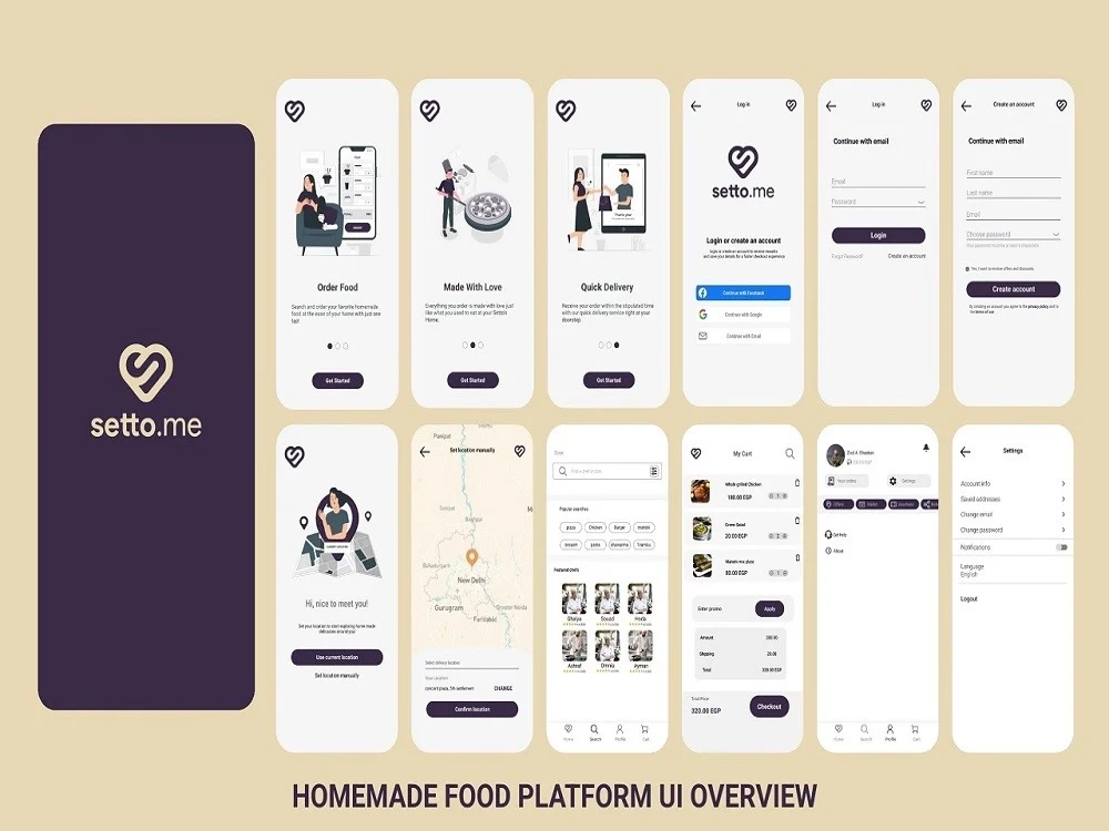 An innovative ui design for your innovative app ideas for IOS and android | Upwork