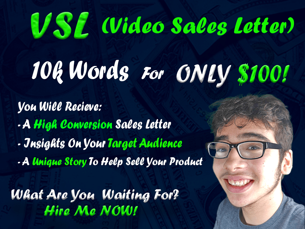 A High-Converting Video Sales Letter Script / Sales Letter | Upwork A High-Converting Video Sales Letter Script / Sales Letter | Upwork