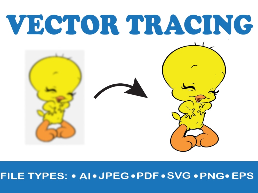 Raster to vector image tracing perfectly | Upwork
