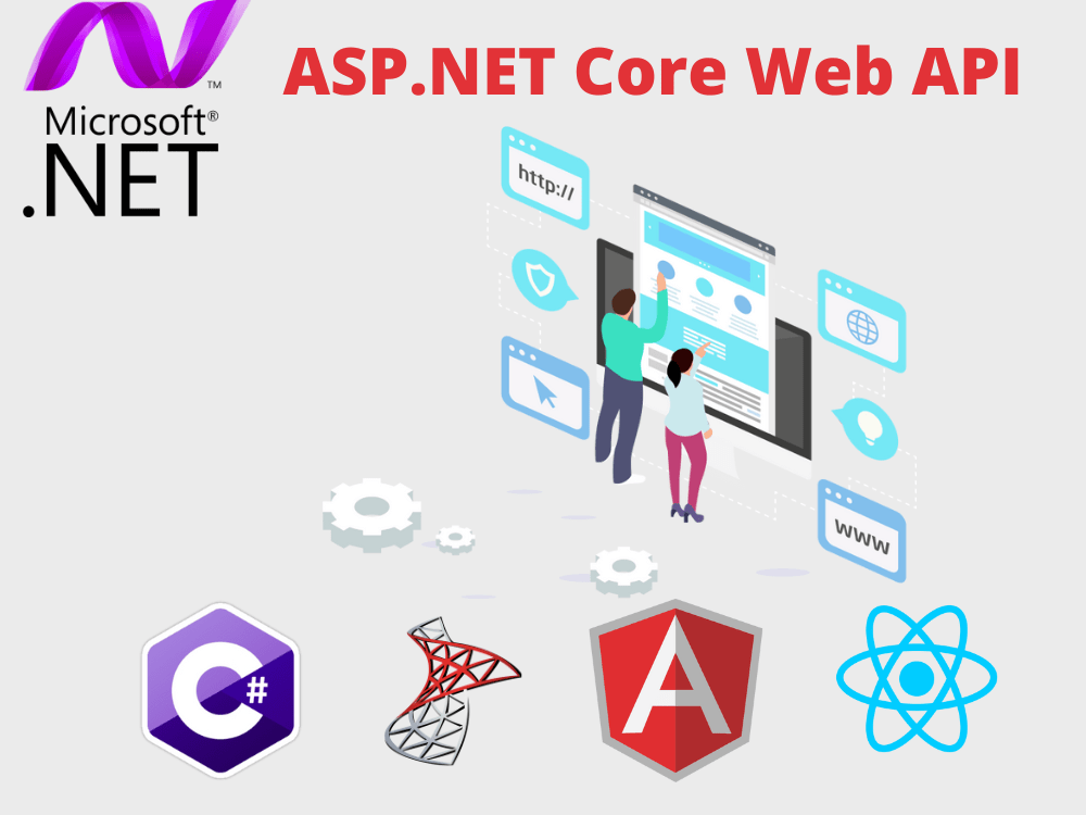 Asp.net core with Angular and React Application | Upwork