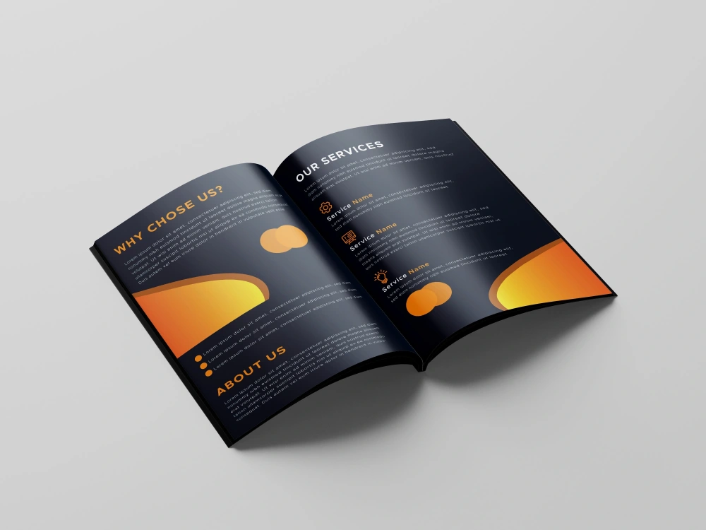 UNIQUE AND CREATIVE BROCHURE | Upwork