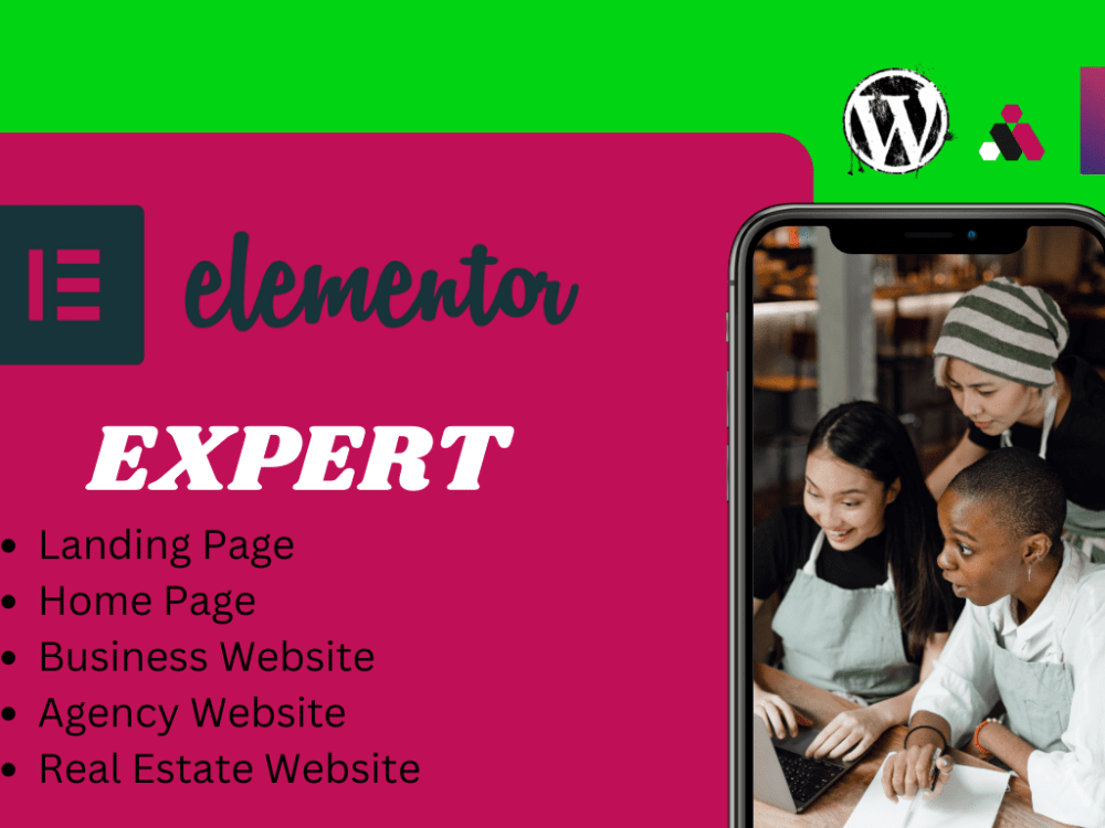 Elementor Expert | Elementor Pro Website in 12 hours | Upwork