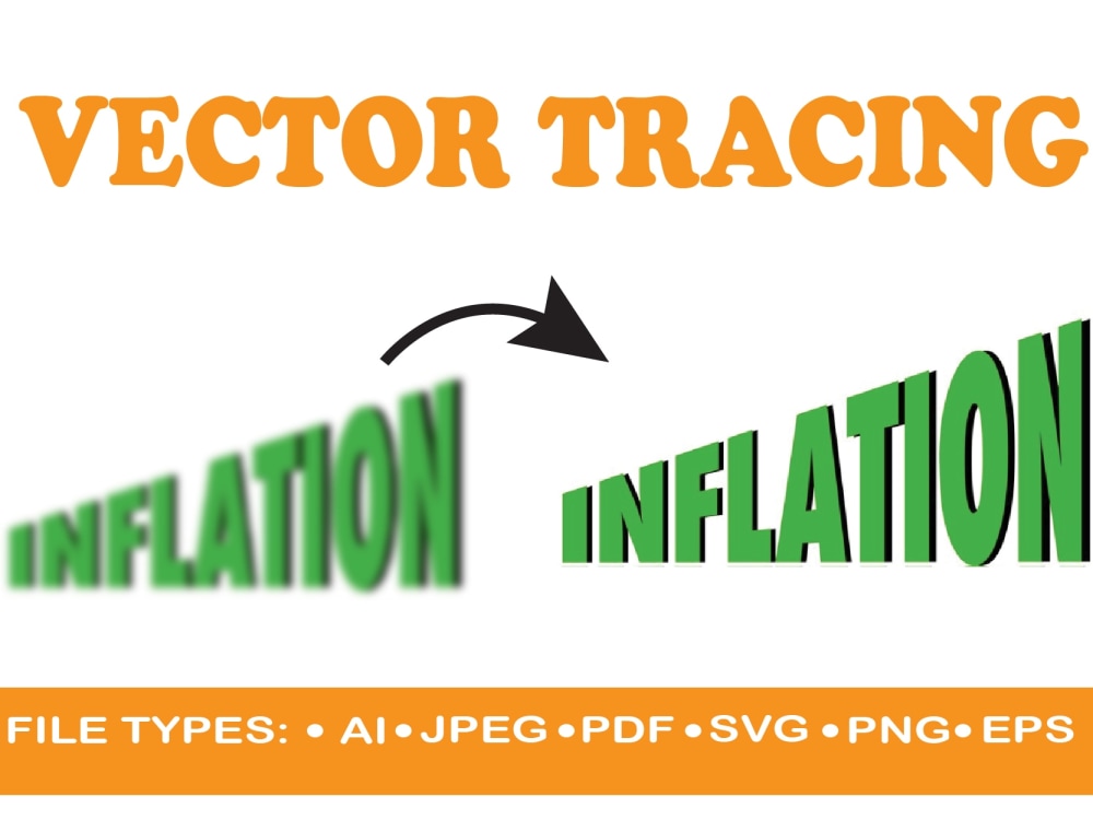 Raster to vector image tracing perfectly | Upwork