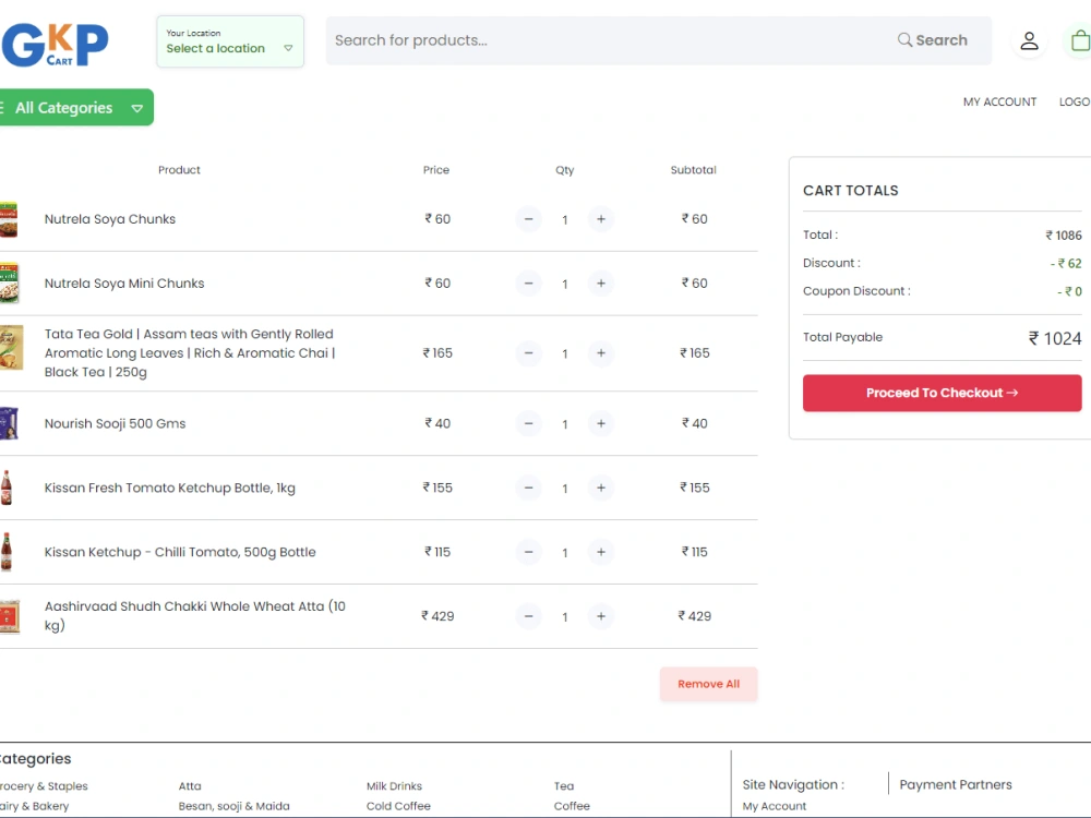 React based e-commerce website | Upwork