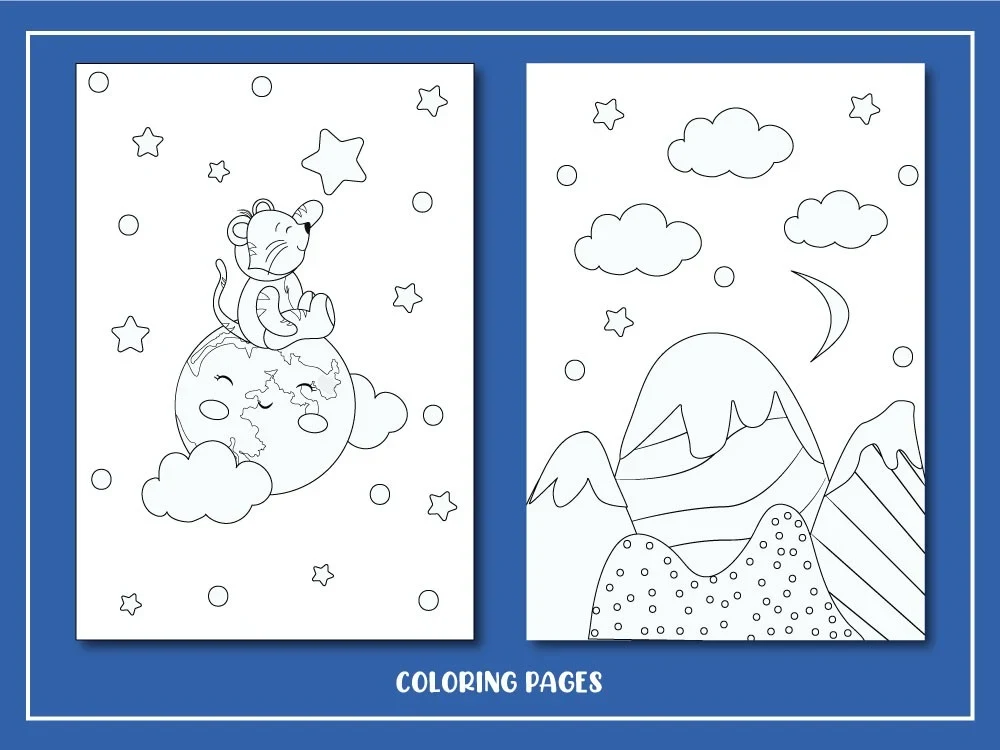 Amazon KDP book formatting and kids coloring page's interior | Upwork
