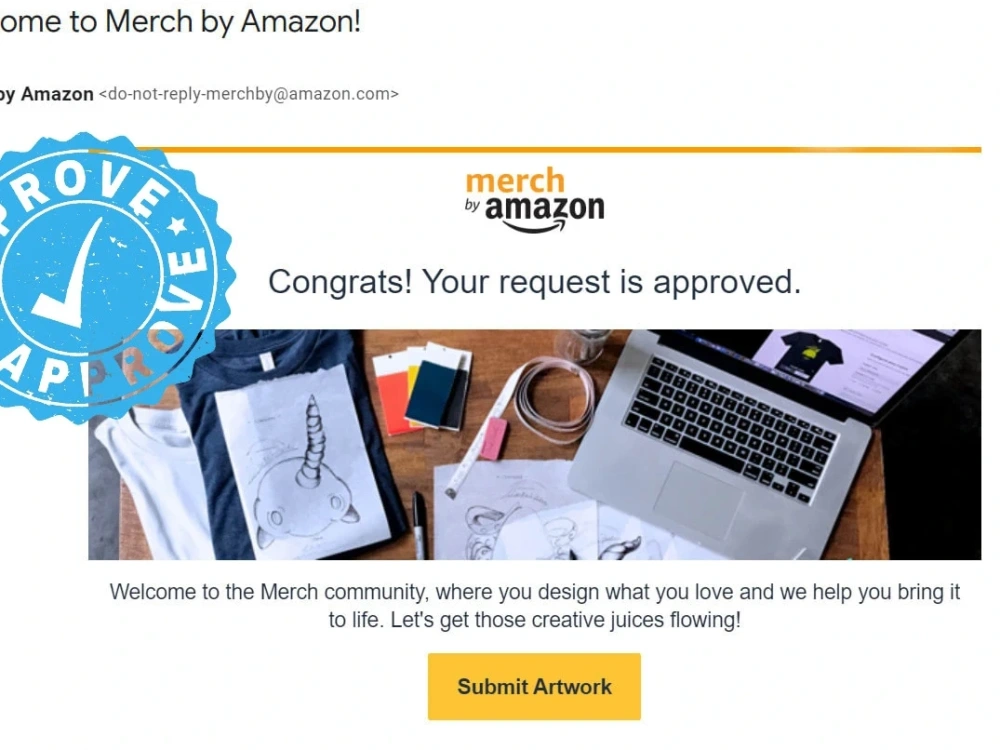 A professional merch by amazon application letter | Upwork