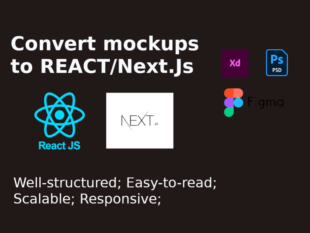 Figma/PSD/XD mockup converted to a responsive React.Js/Next.Js ... Figma/PSD/XD mockup converted to a responsive React.Js/Next.Js ...