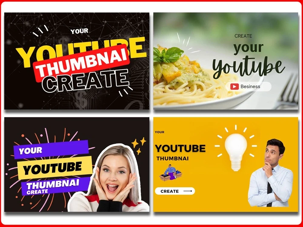 Attractive, Eye-Catchy Professional YouTube Thumbnails in 3 hours | Upwork