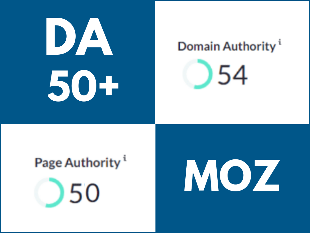 Increase in your website Domain Authority Moz DA 50+ | Upwork