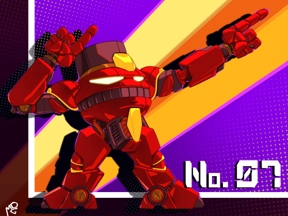 An Original Stylized Mecha Design | Upwork