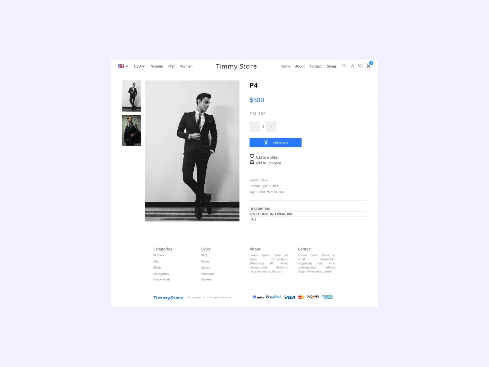 A Complete React E-commerce website with Strapi & Stripe payment method.. | Upwork